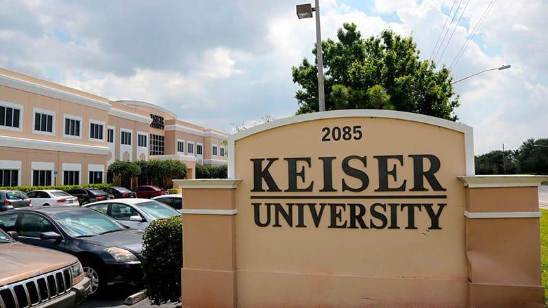 Where is Keiser University?
